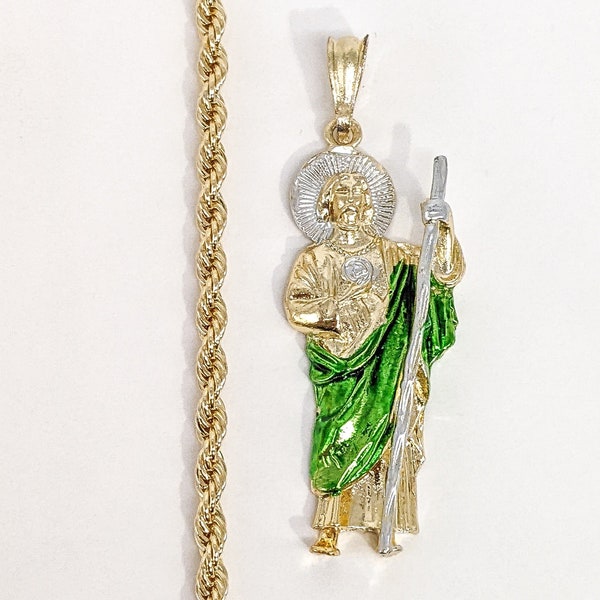San Judas With Chain - Etsy