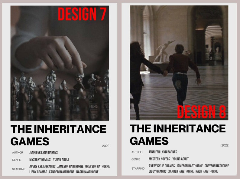 The Inheritance Games Aesthetic Polaroid - DIGITAL ITEM - Etsy