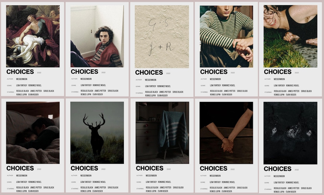 Choices by Messermoon Aesthetic Polaroid - DIGITAL ITEM - Etsy