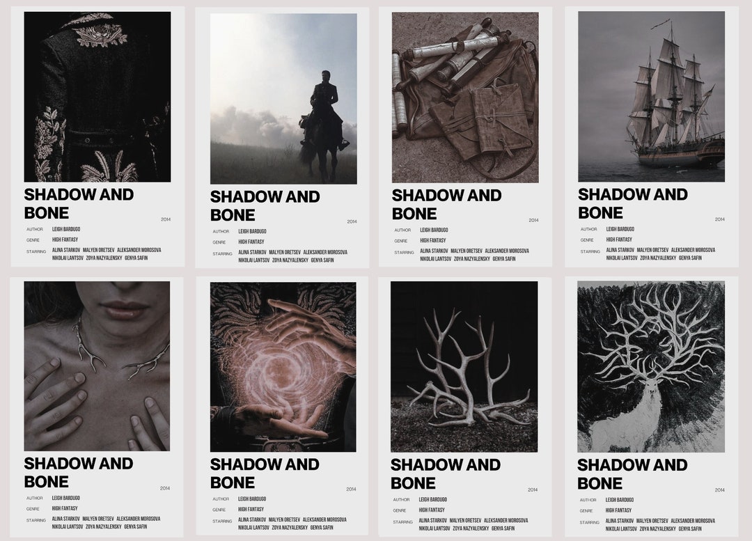 Shadow and Bone Aesthetic Polaroid - DIGITAL ITEM - Etsy