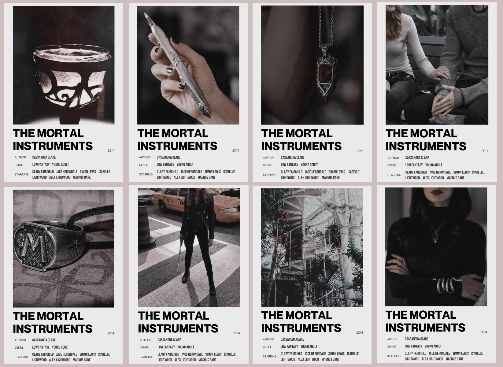 Jace City Of Bones Poster