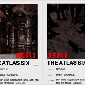 The Atlas Six Aesthetic Polaroid - DIGITAL ITEM - Etsy