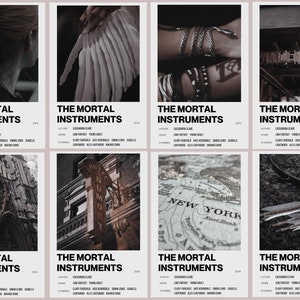 The Mortal Instruments Aesthetic Polaroid - DIGITAL ITEM - Etsy