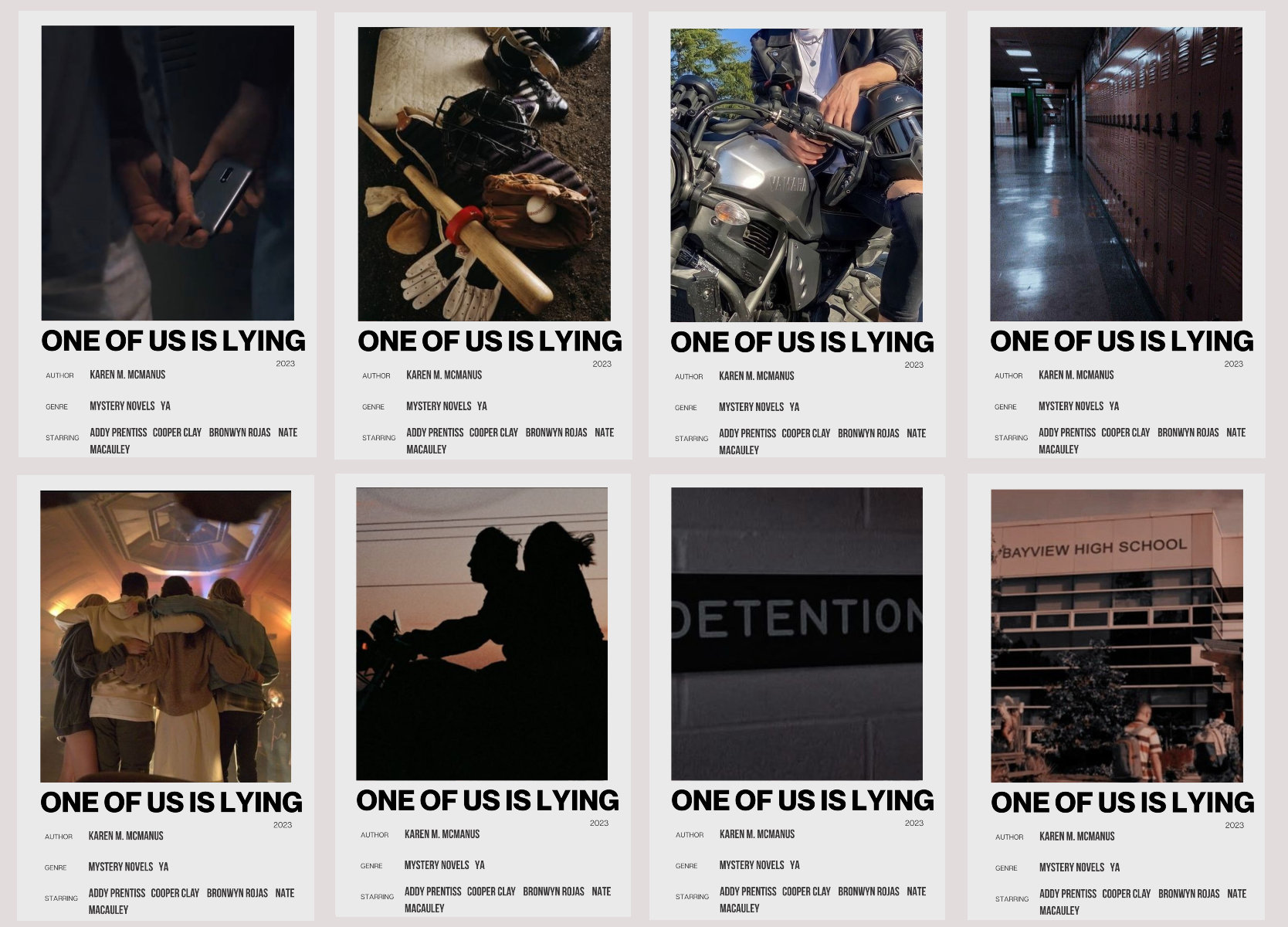 One of Us is Lying Aesthetic Polaroid - DIGITAL ITEM - Etsy