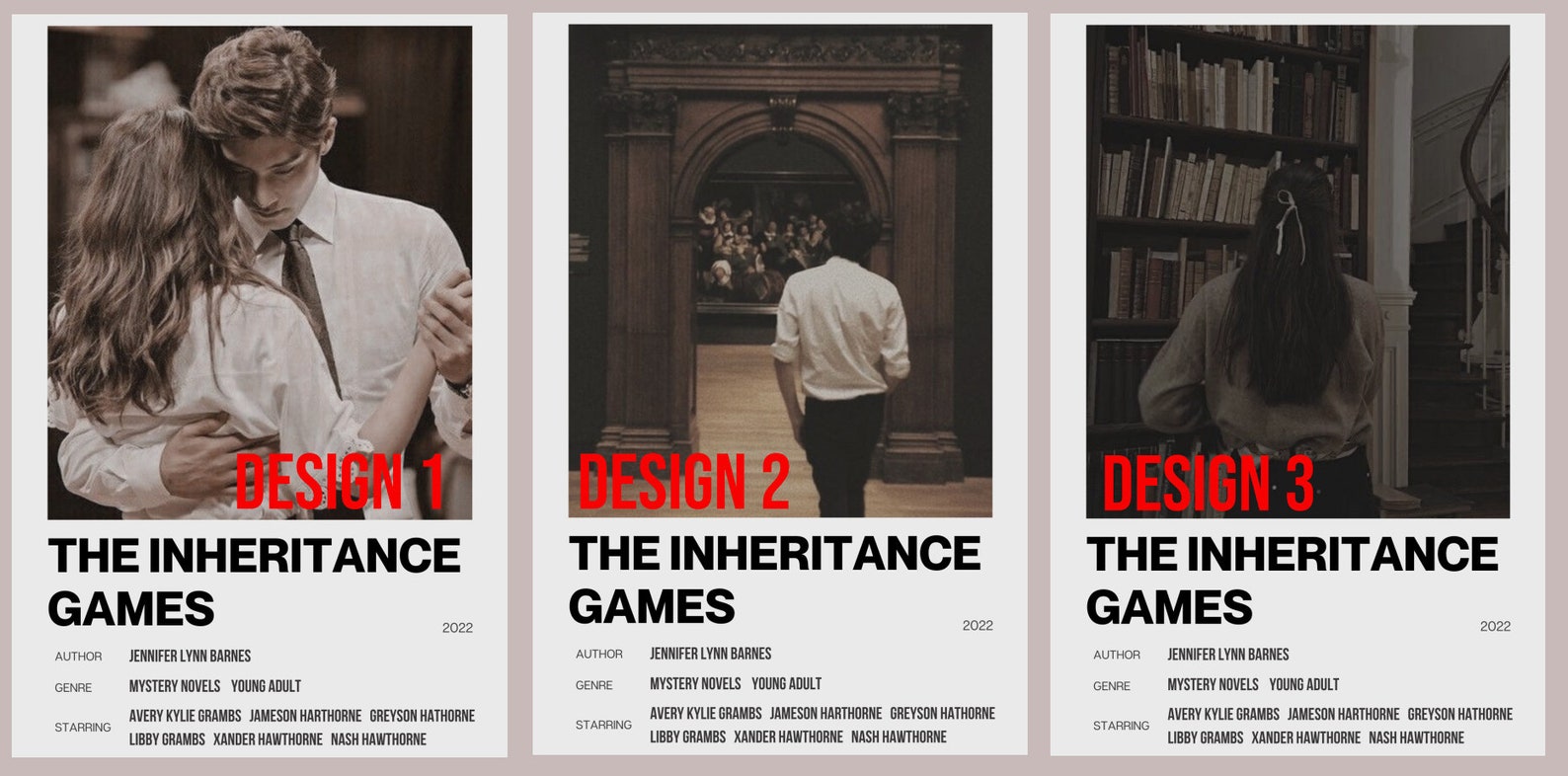 The Inheritance Games Aesthetic Polaroid - DIGITAL ITEM - Etsy