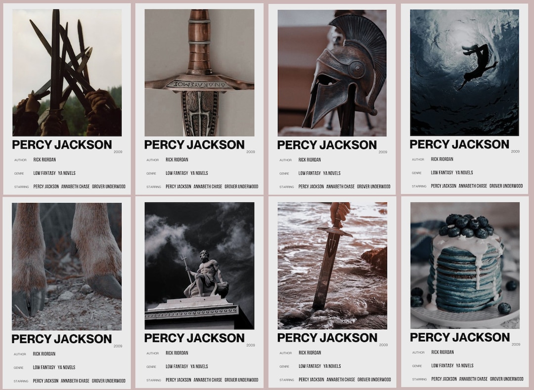 Percy Jackson Aesthetic Polaroid - DIGITAL ITEM - Etsy