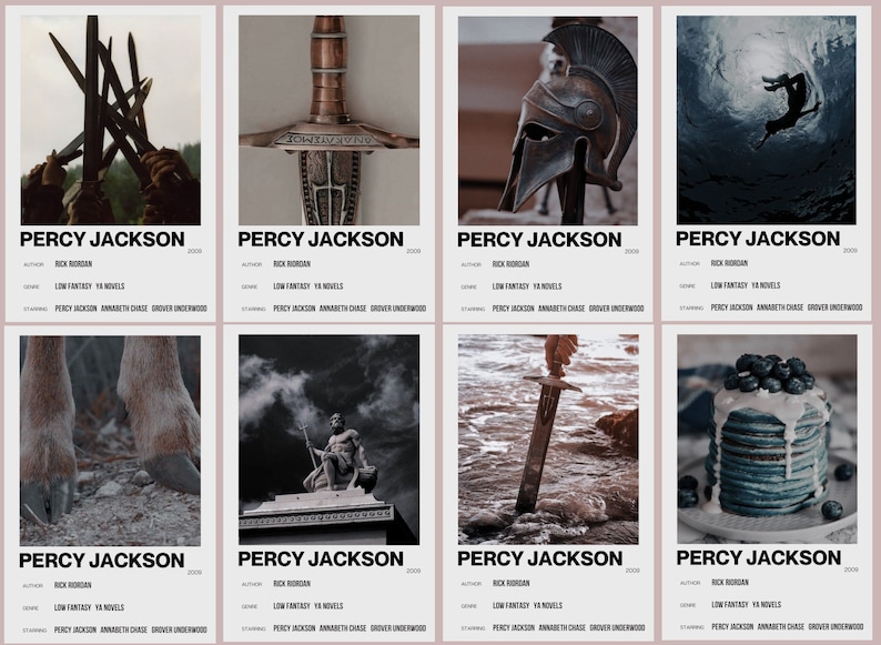 Percy Jackson Aesthetic Polaroid - DIGITAL ITEM - Etsy