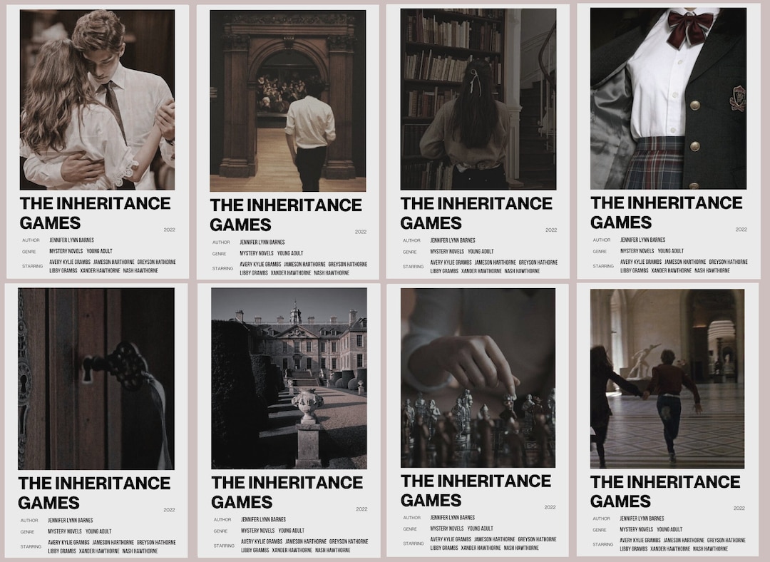 The Inheritance Games Aesthetic Polaroid - DIGITAL ITEM - Etsy