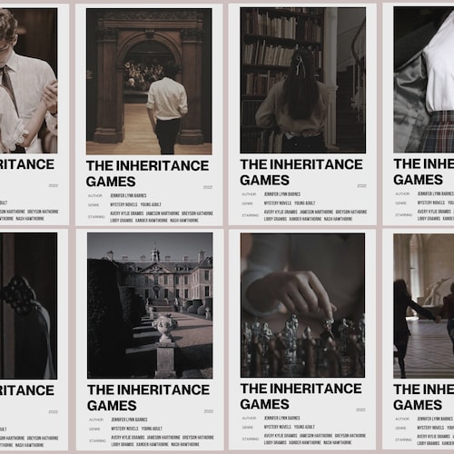 The Inheritance Games Aesthetic Polaroid DIGITAL ITEM - Etsy