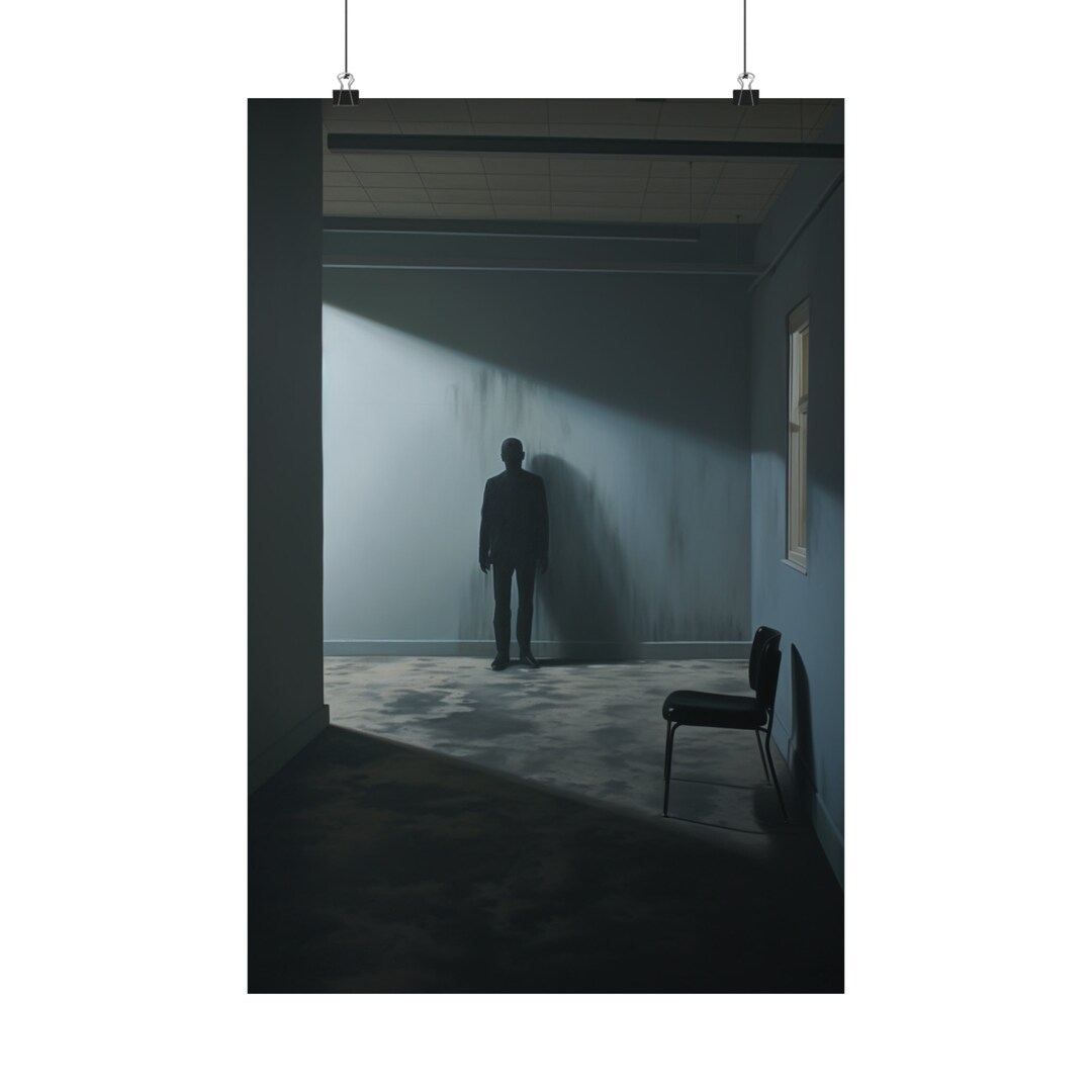 Horror Poster. Spooky Home Decor for Haunted Houses. Creepy Wall Art ...