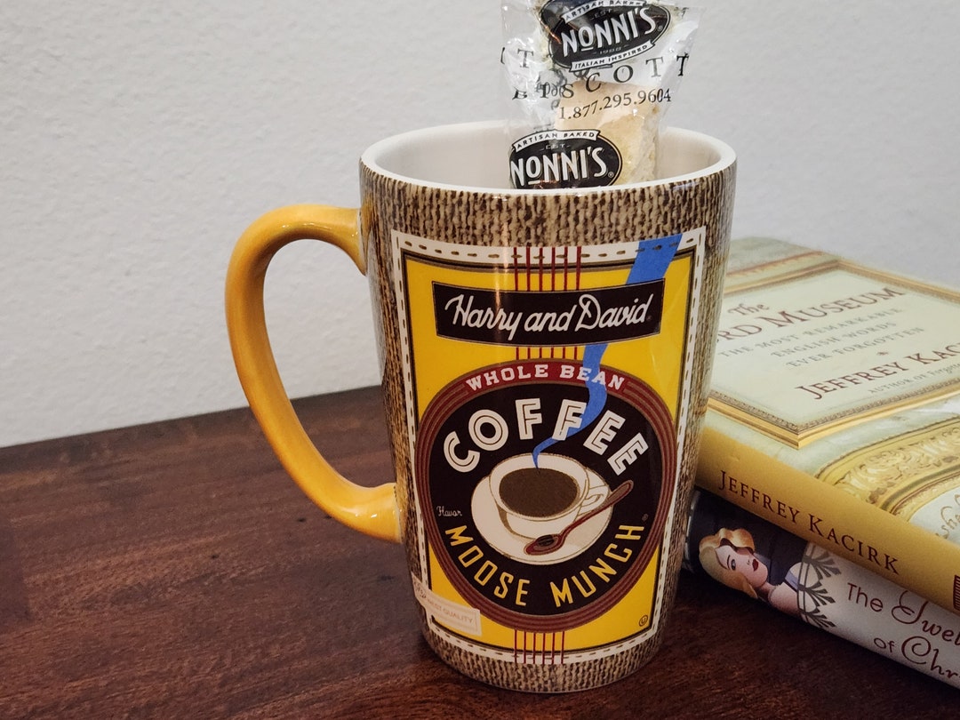 Vintage, 2000s, Harry and David Coffee Mug, Whole Bean Mouch Cup ...