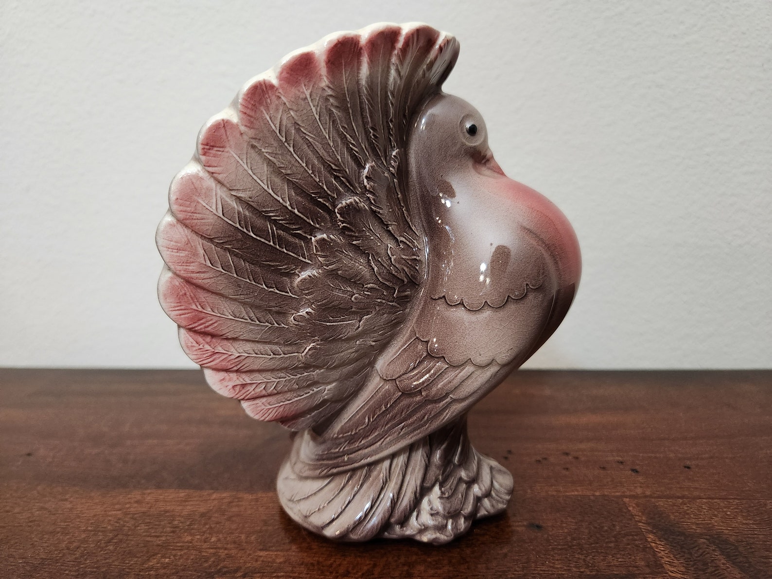 Vintage, 1950s, Royal Copley, Pouter Pigeon Dove Bird, Planter / Vase ...