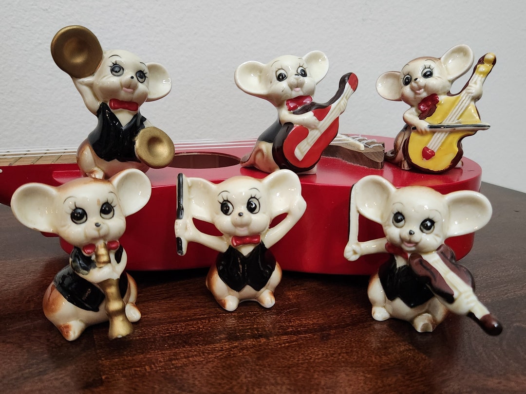 Vintage, 1950s, Mid Century Modern, ARDCO, Six Piece Mouse Orchestra ...