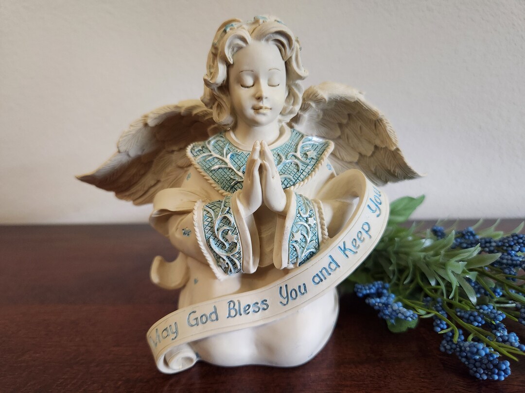 Vintage Sarah's Angel Figurine: "adeline" Blessing, Collectible #30841 ...