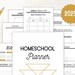 Kids Academic Planner, Homeschool Planner, Homeschool Student Planner ...