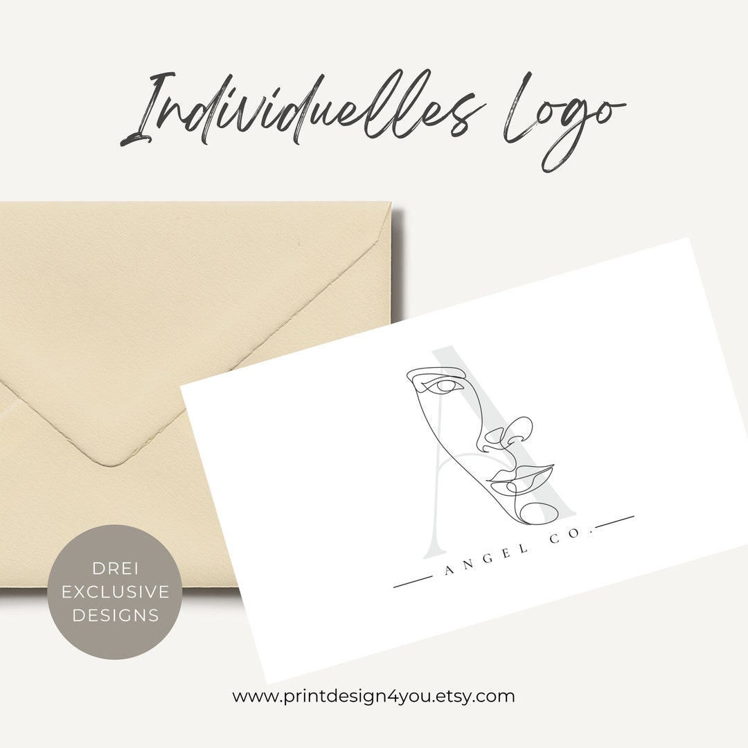 Logo Individually for Homepage / Advertising as Canva Link - Etsy