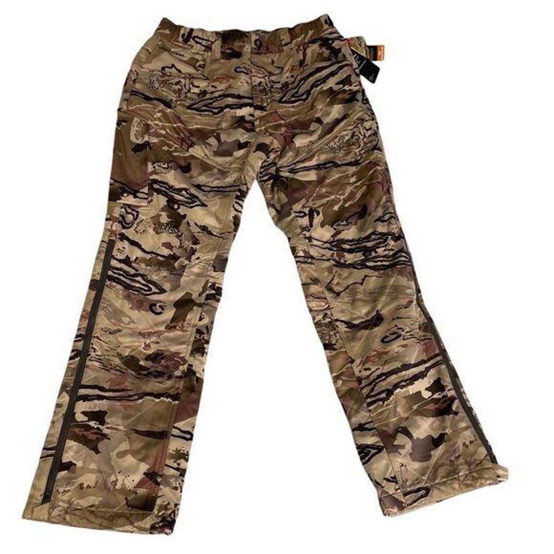Under Armour Mens Green Tan Realtree Edge Loose Extreme Timber Pants ...