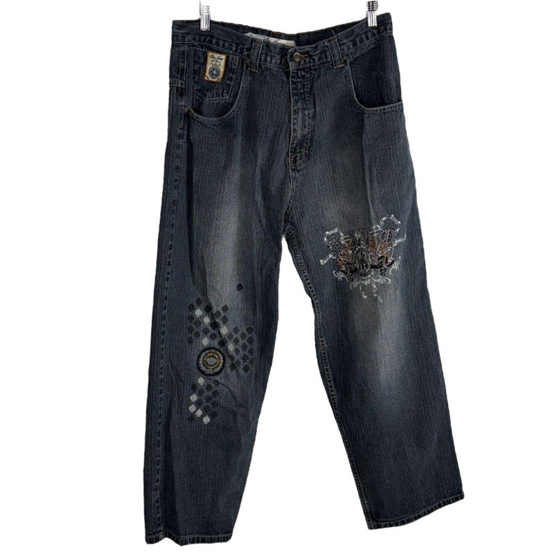 Embroidered Men Jeans - Etsy