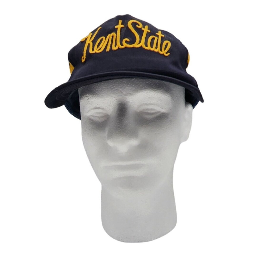 Vintage Three Stripes Kent State Script Adjustable Hat Made in USA - Etsy