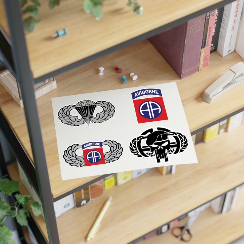 Airborne Stickers: 82nd Airborne Sticker Set - Etsy
