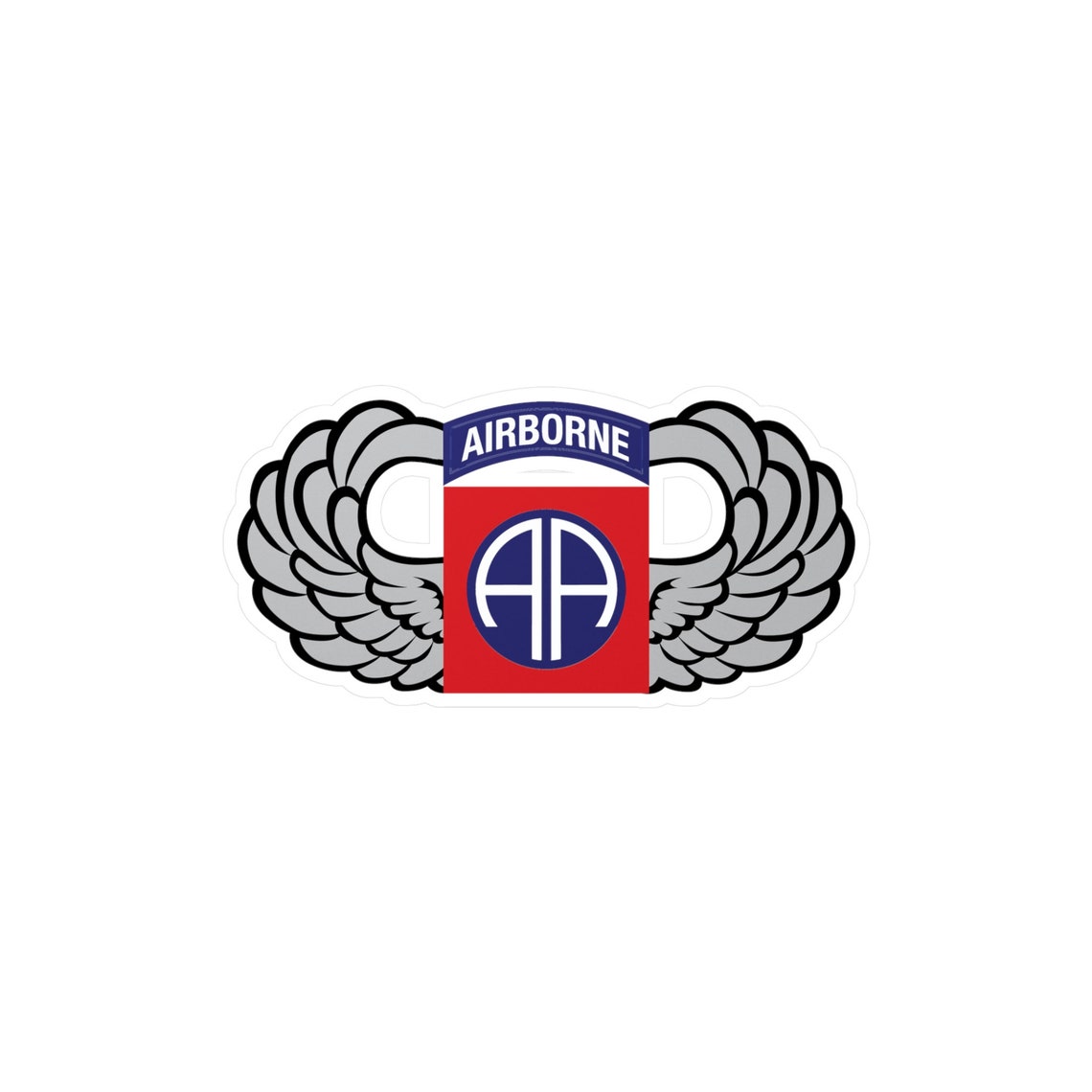 Airborne Sticker: 82nd Airborne Wings - Etsy