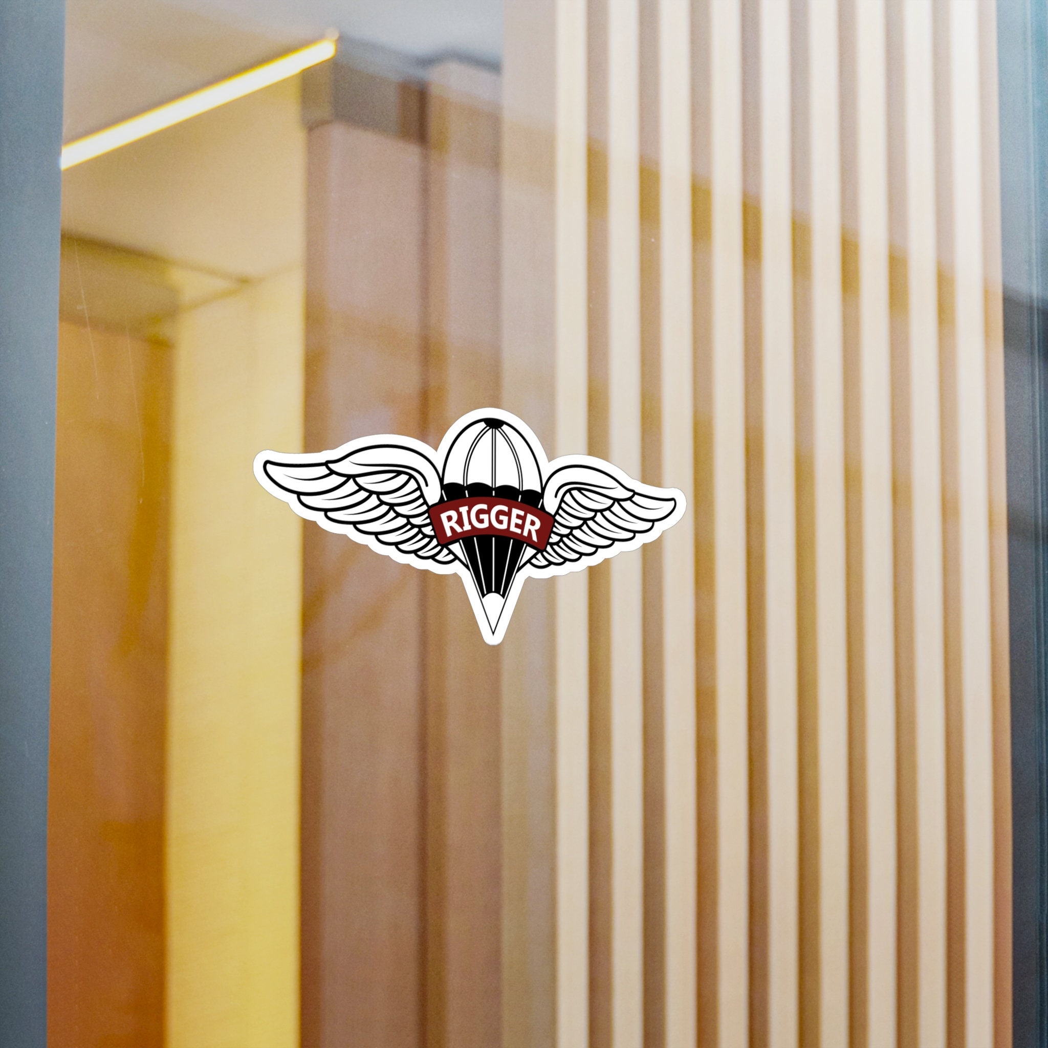 Airborne Sticker: Rigger Wings - Etsy