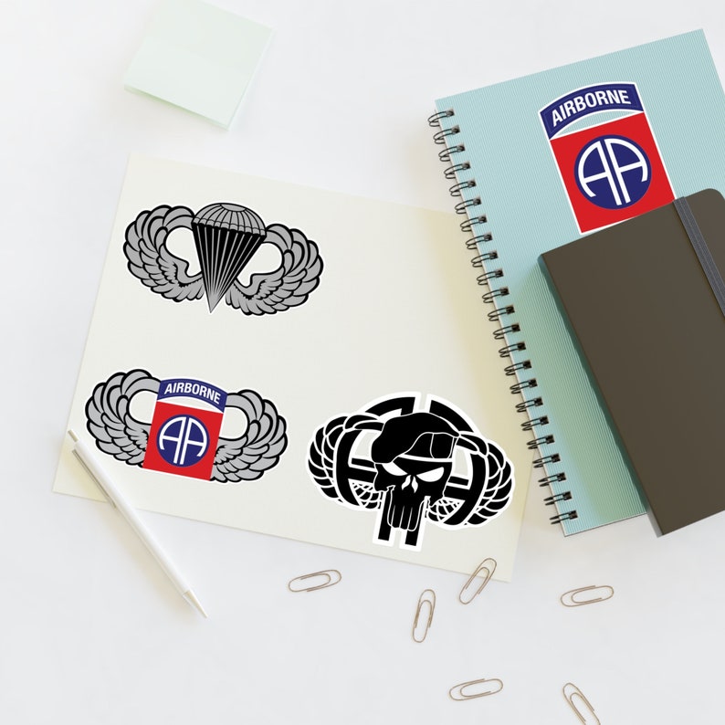 Airborne Stickers: 82nd Airborne Sticker Set - Etsy