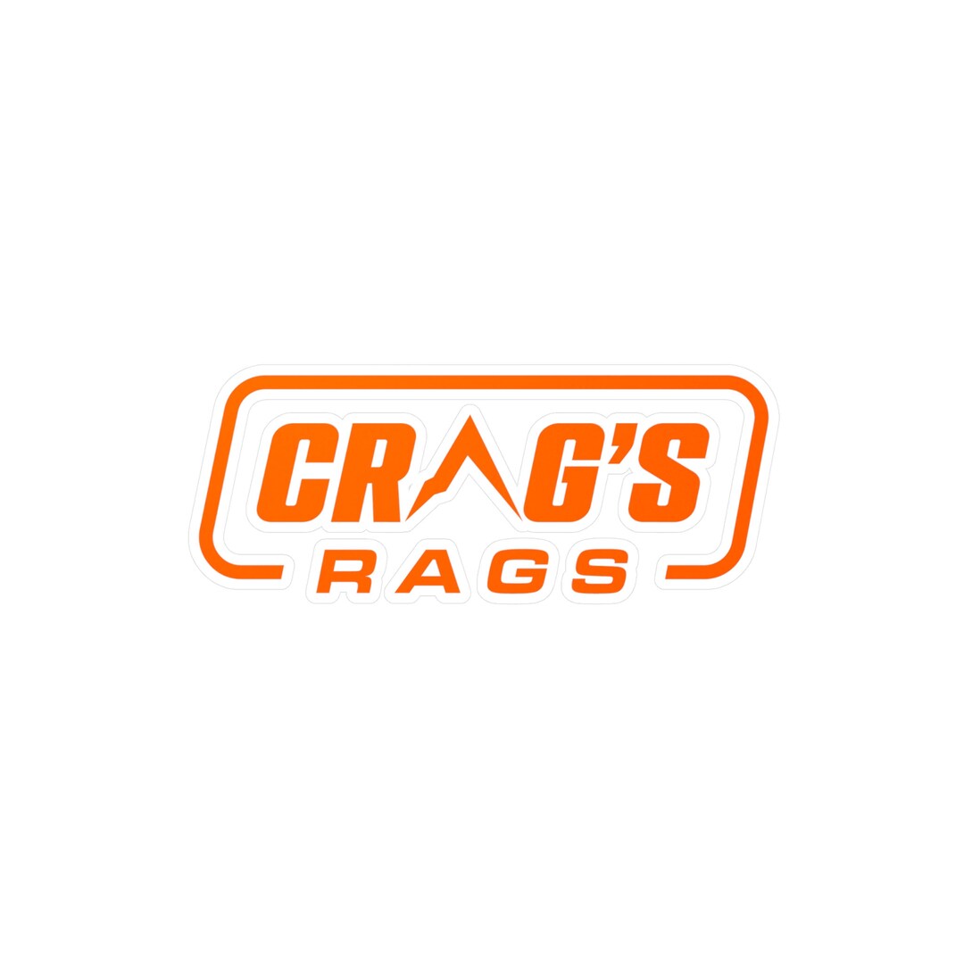 Climbing Sticker: Crags Rags Sport Logo Sticker - Etsy
