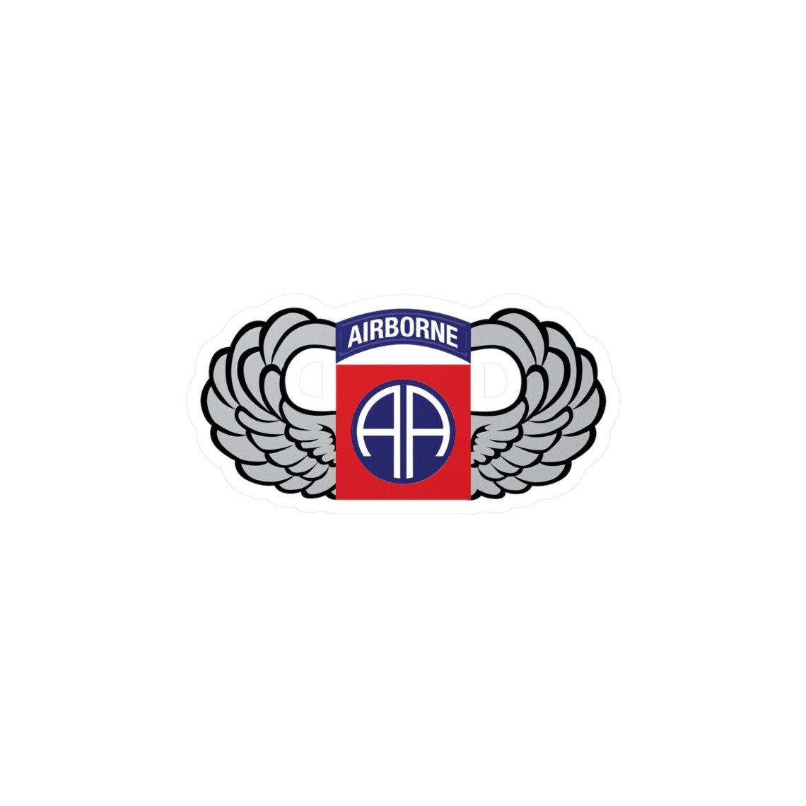 Airborne Sticker: 82nd Airborne Wings - Etsy