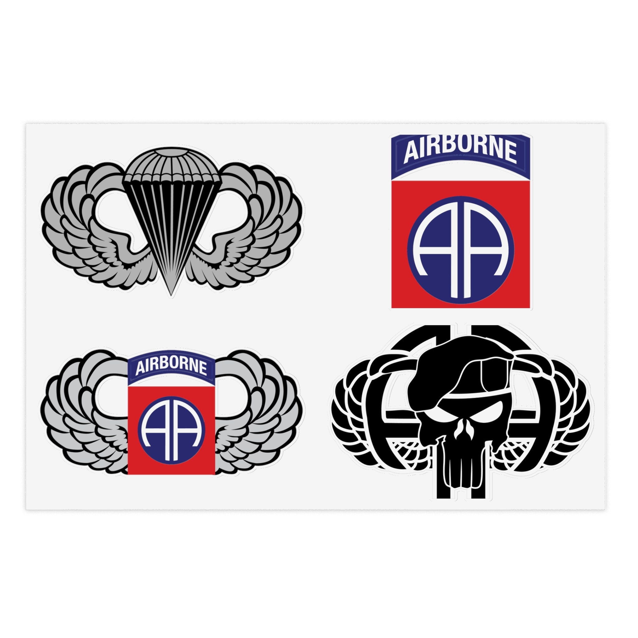Airborne Stickers: 82nd Airborne Sticker Set - Etsy