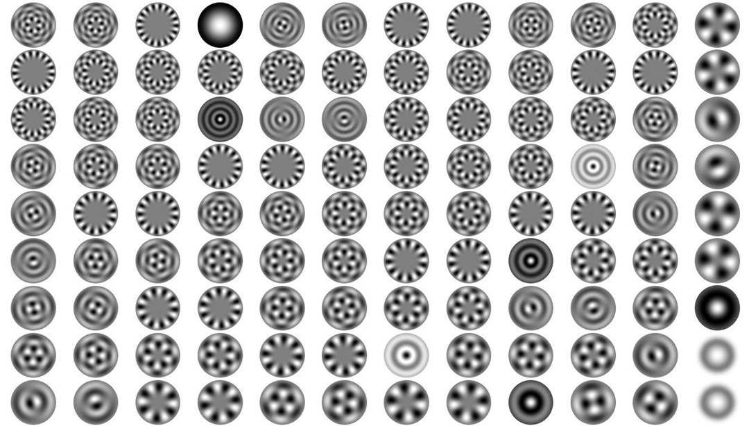 107pcs Circular Plate Mode Wall Panels Parametric Panel 3D STL Models ...