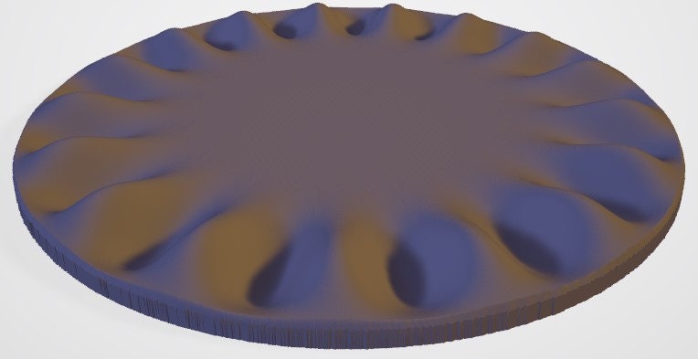 107pcs Circular Plate Mode Wall Panels Parametric Panel 3D STL Models ...