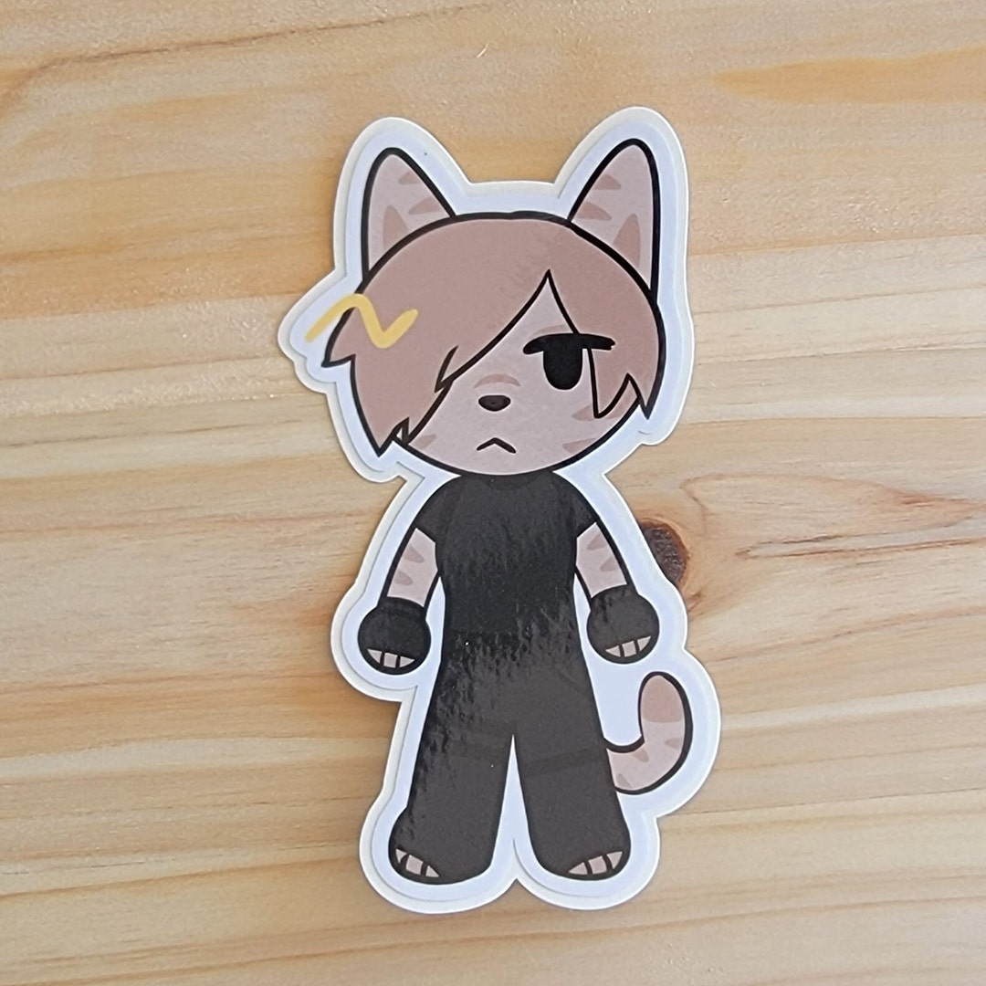 Cat Leon Sticker - Etsy