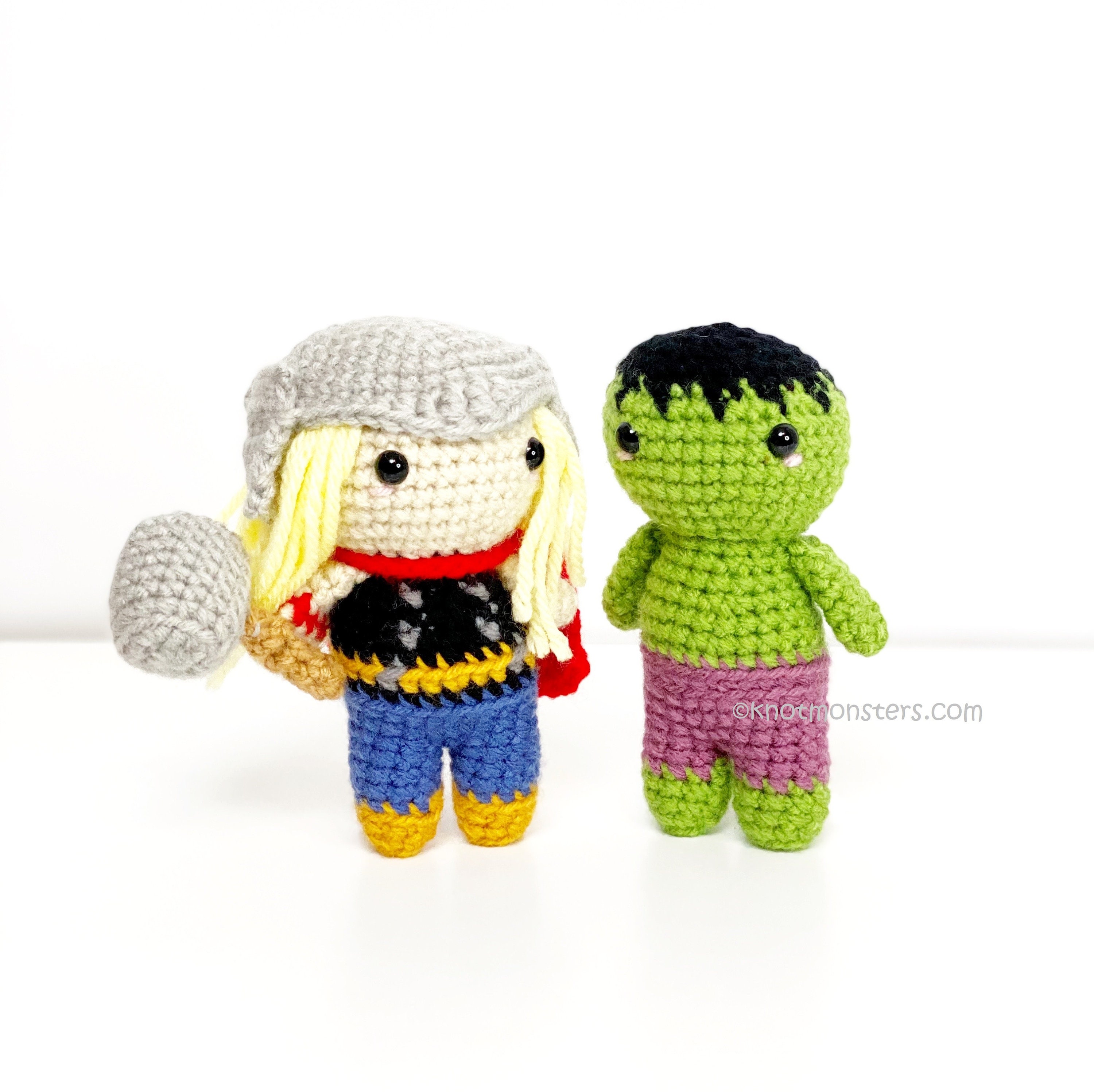 All 6 Super Hero Bundle Crochet PATTERN ONLY PDF Download - Etsy