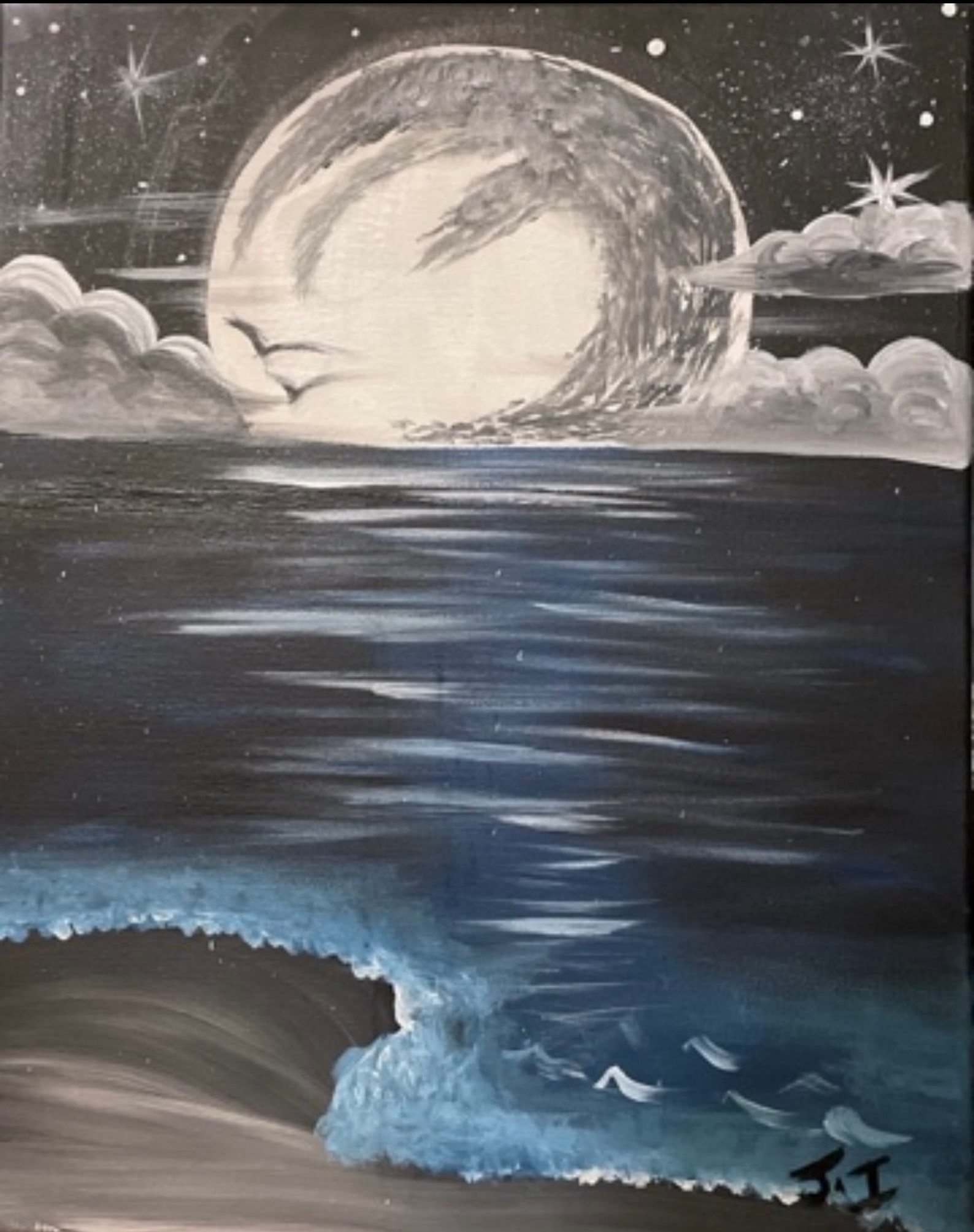 Visions of Moonlight. Digital Download, Nature’s Artwork. - Etsy