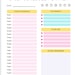 Printable, PDF, Budget, US Letter, Instant Download, Personal Budget ...