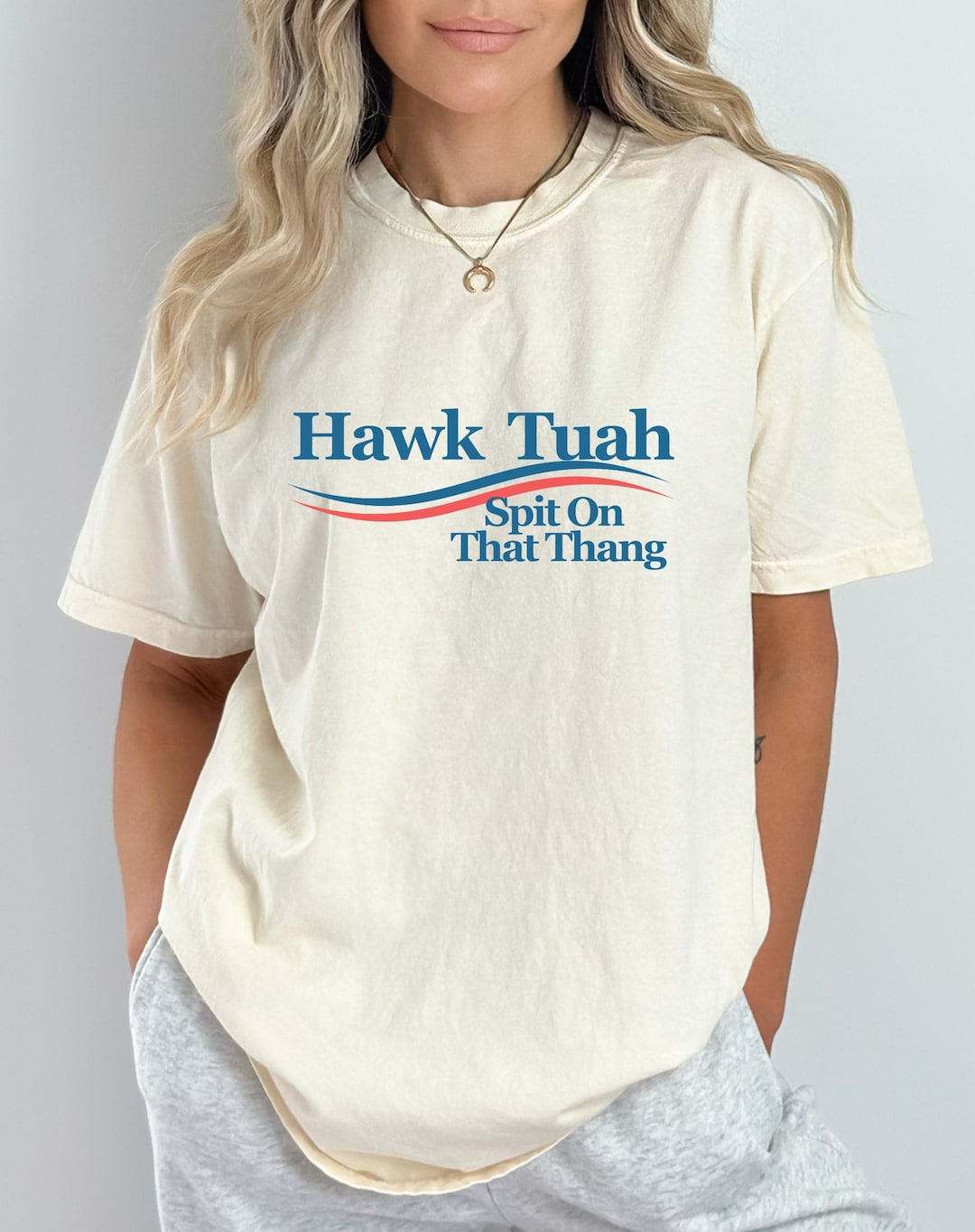 Hawk Tuah Shirt 2024, Hawk Tuah Spit on That Thang, Funny Tiktok 24 ...