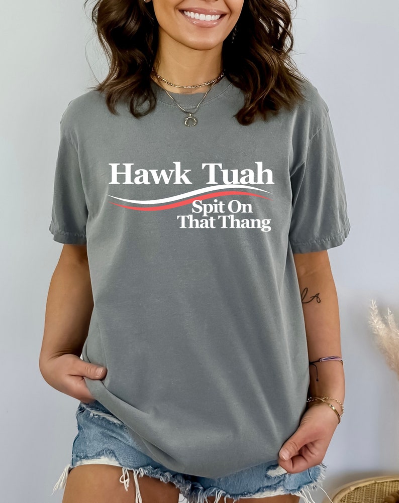 Camisa Hawk Tuah 2024, Hawk Tuah Spit On That Thang, Camisa divertida ...