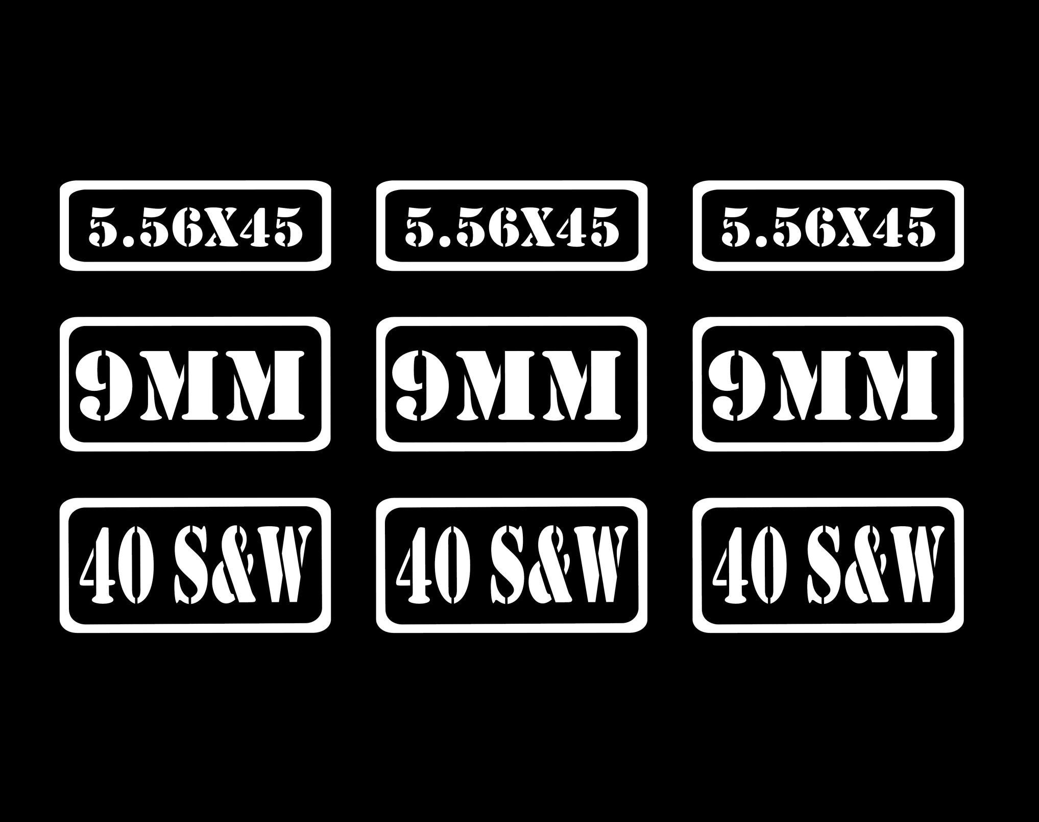 Ammo Can Labels pack of 3 - Etsy