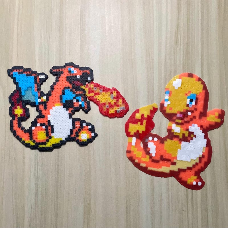 Perler Beads Charizard - Etsy