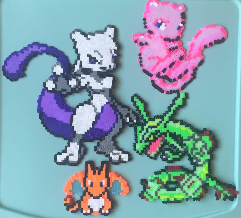 Mini Pokémon Perler Art - Etsy