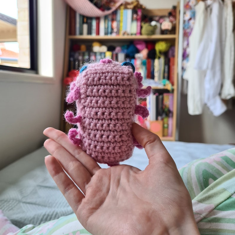 Minecraft Inspired Axolotl Crochet Pattern - Etsy