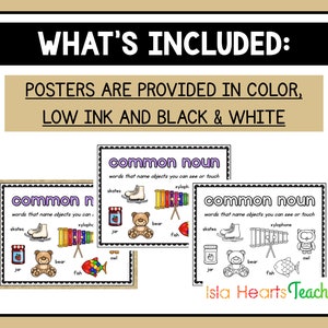 Editable Parts of Speech Posters I Grammar Posters I Classroom Decor I ...