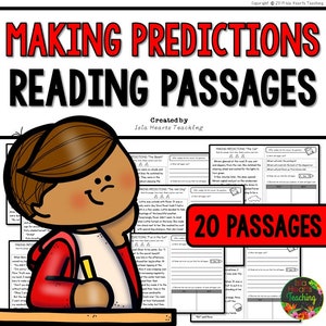Making Predictions Reading Comprehension Passages and Questions ...