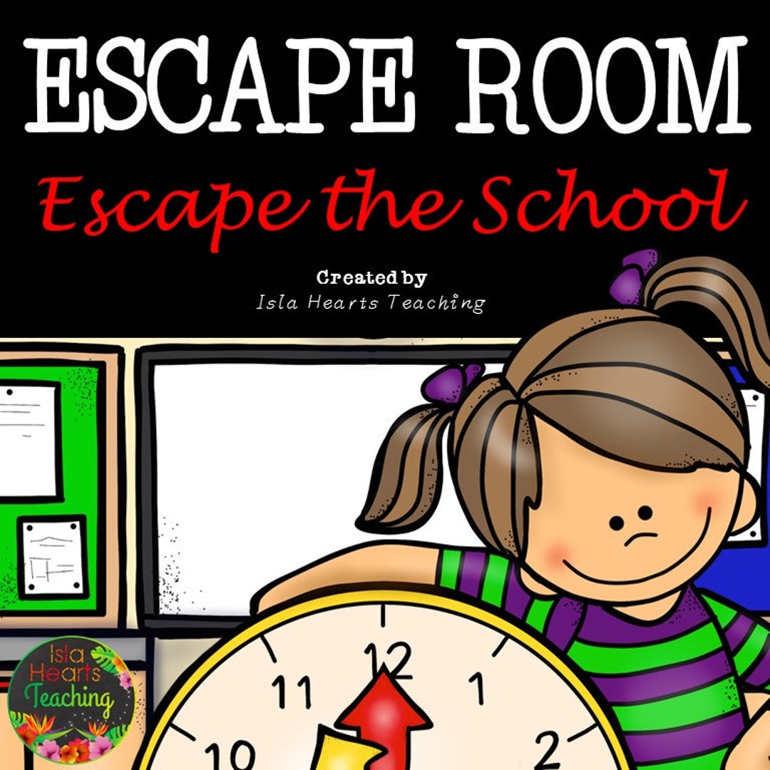 School Escape Room for Kids Escape Room 3rd Grade 4th Grade - Etsy