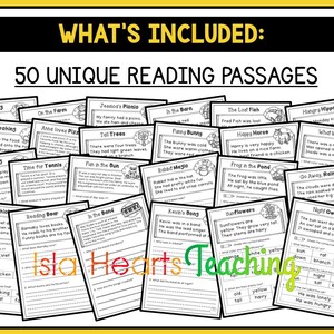 First Grade Reading Comprehension Passages and Questions I ...