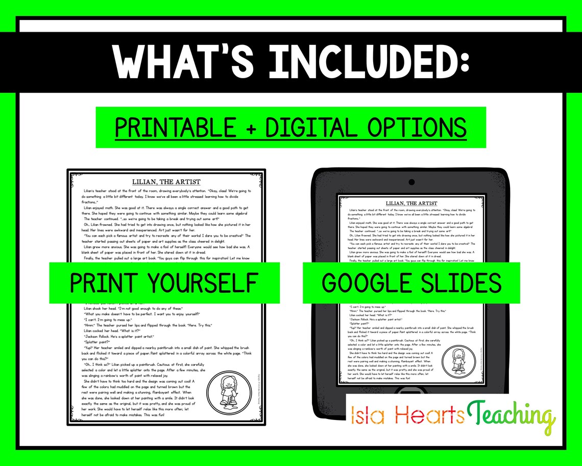 Fifth Grade Reading Comprehension Passages and Questions Worksheets I ...