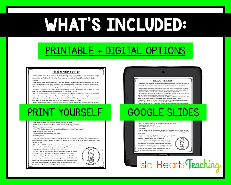 Fifth Grade Reading Comprehension Passages and Questions Worksheets I ...