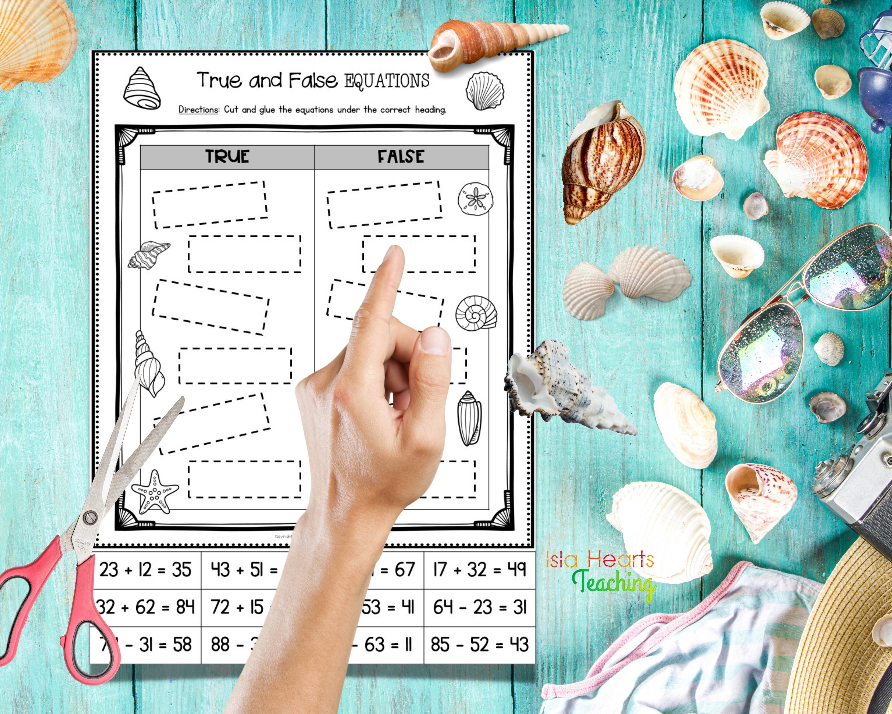 Second Grade Summer Math Learning Homework Packet L Home Learning ...