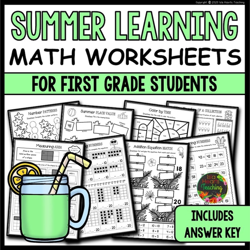 Math Homework First Grade - Etsy